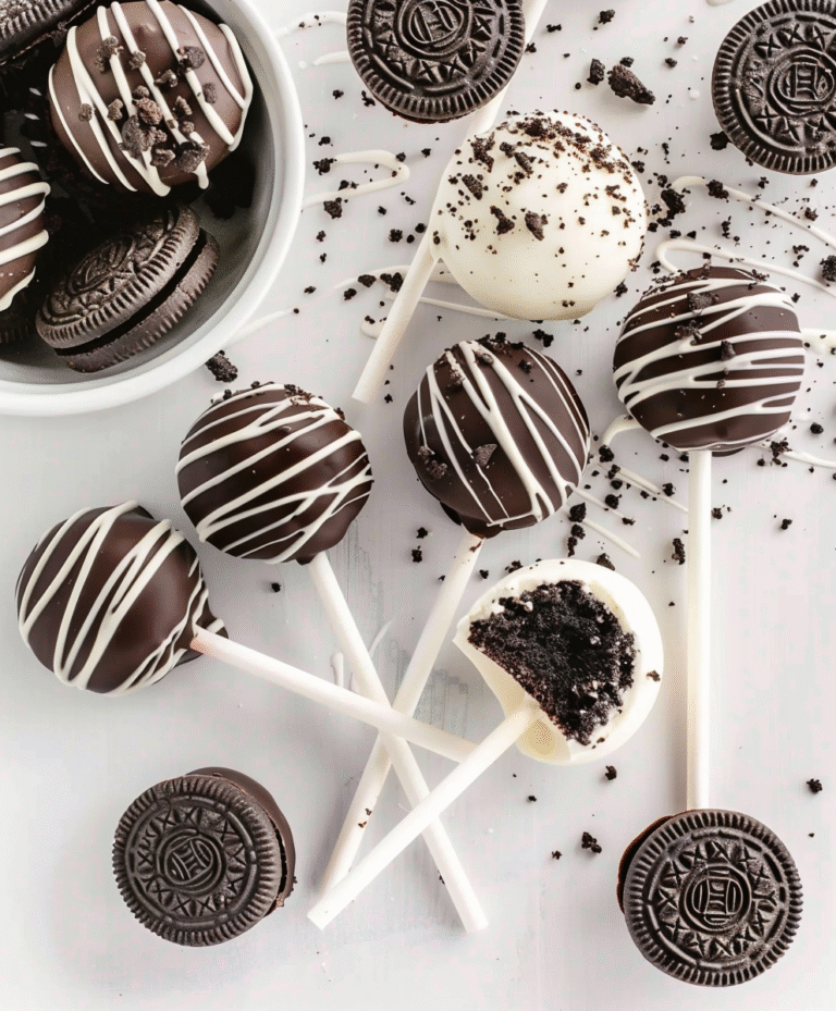 No Bake Oreo Cake Pops – The Best 3-Ingredient Dessert to Make Now