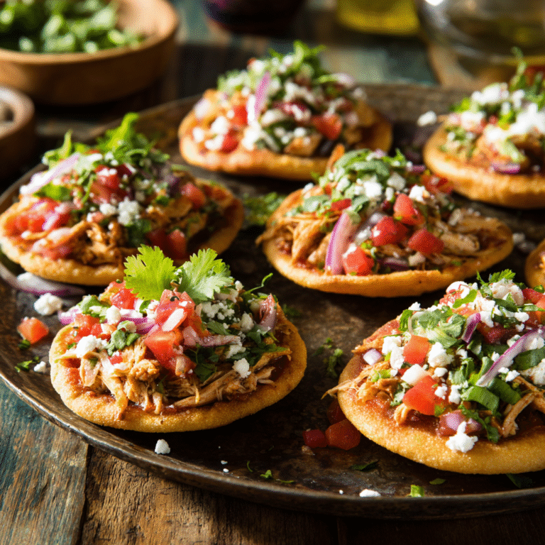 Homemade Mexican Sopes: 7 Secrets to Perfecting the Recipe